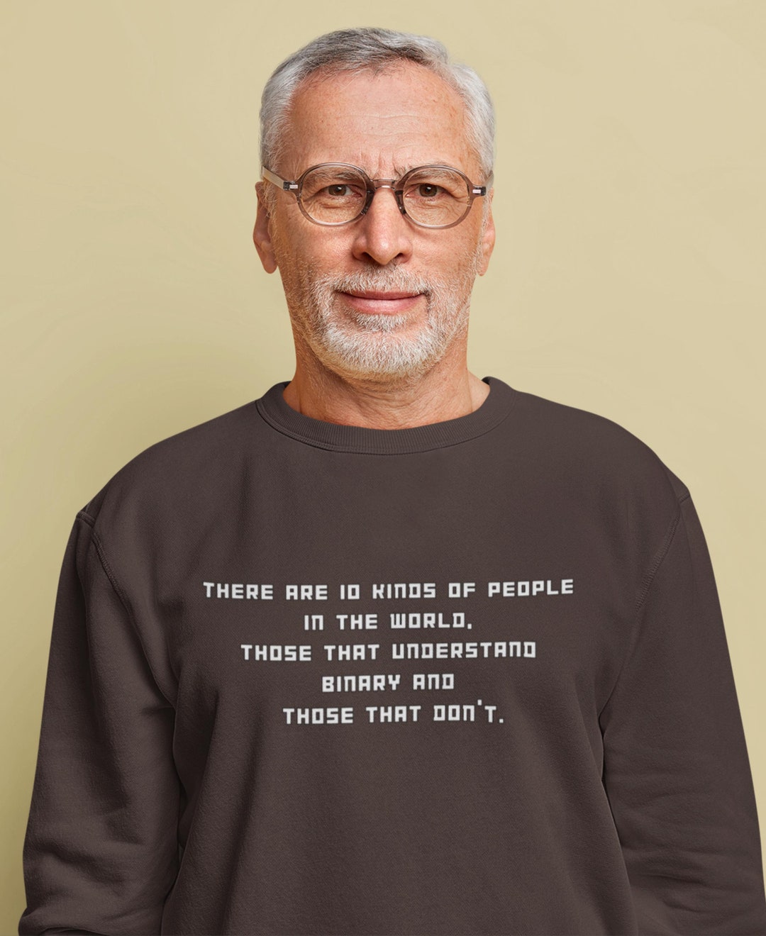 10 Kinds of People Understand Binary Crewneck Sweatshirt Funny Computer ...
