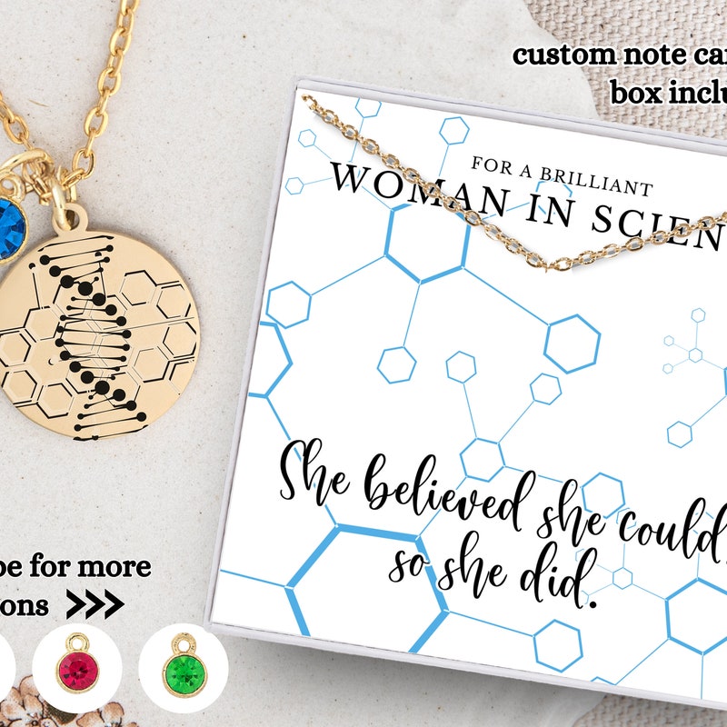 Science Necklace - Etsy