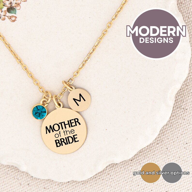 Mother of the Bride Necklace, Mother of the Bride Gift, MOB Necklace ...