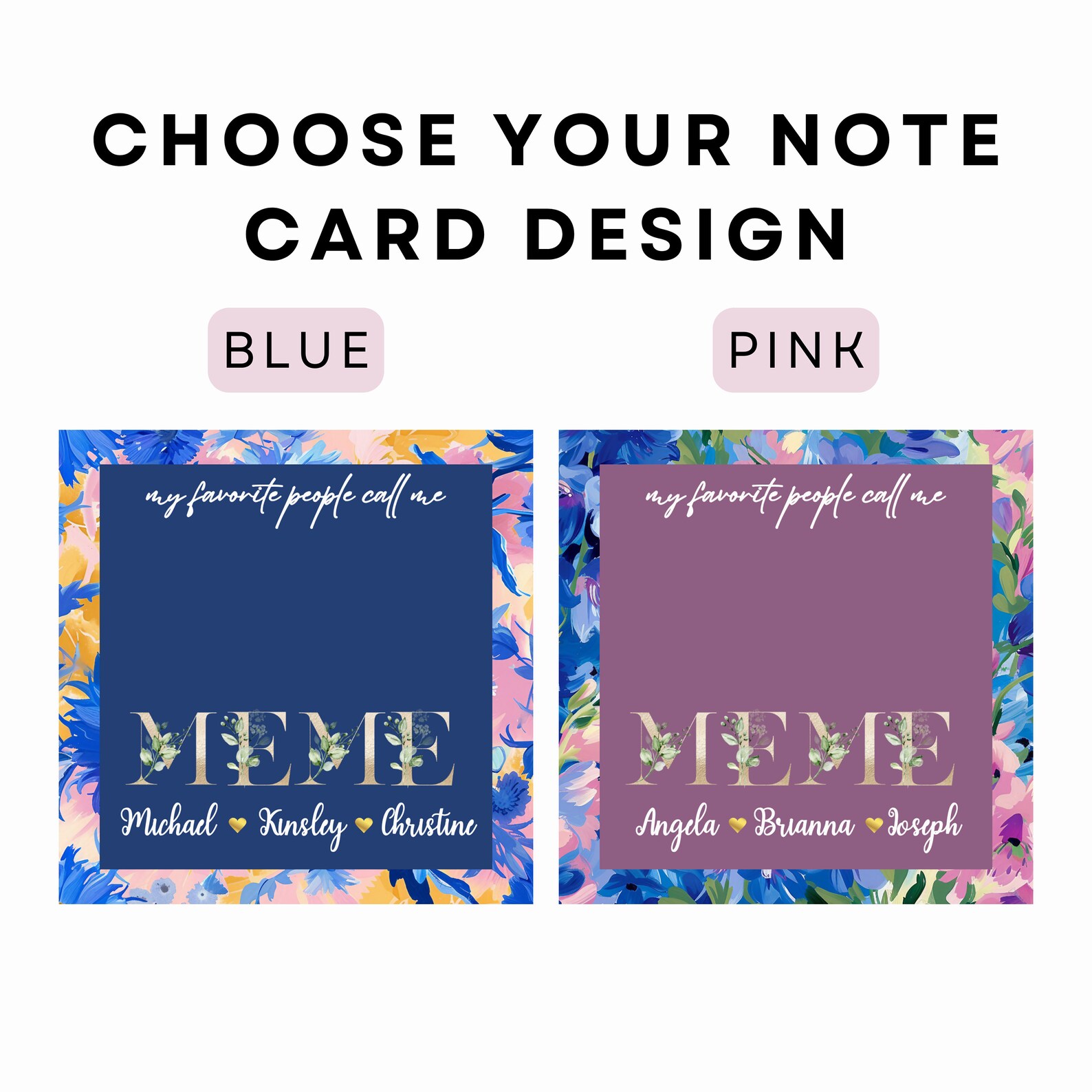 Meme Necklace, Meme Gift, Gift for Mimi, Birthstone Necklace, Meme ...