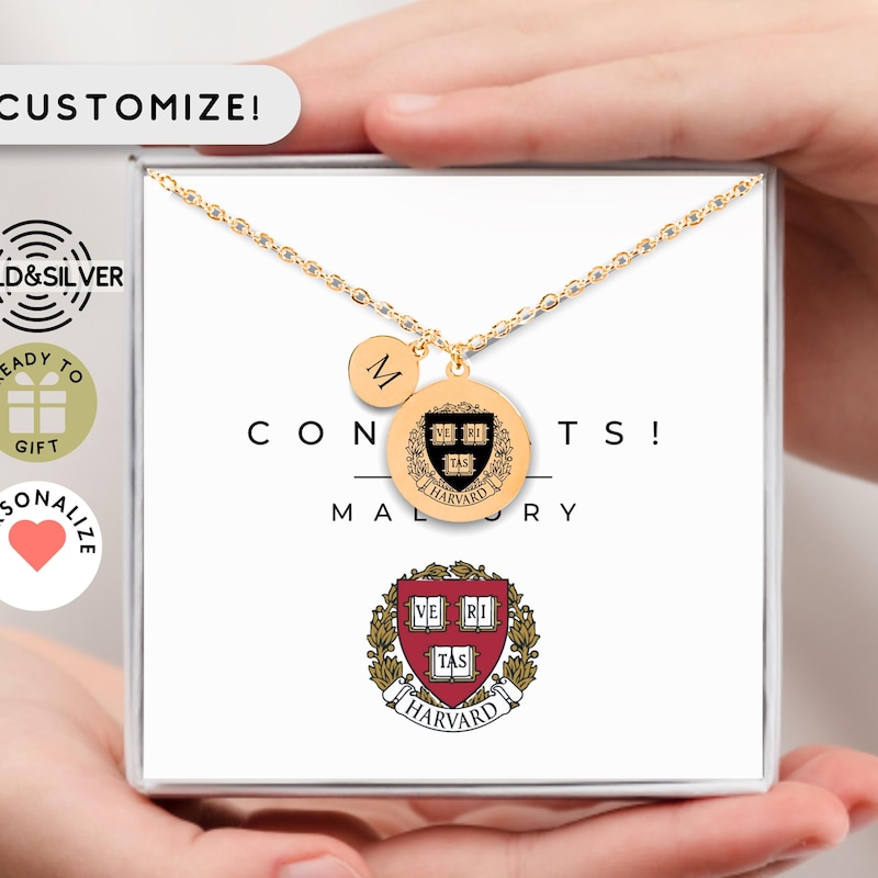 University Crest Necklace - Etsy