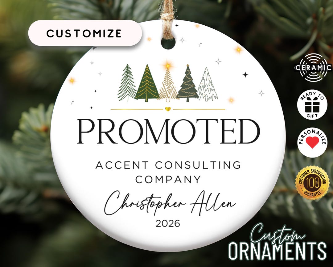Promotion Ornament, Job Promotion Gift, Job Promotion Achievement ...