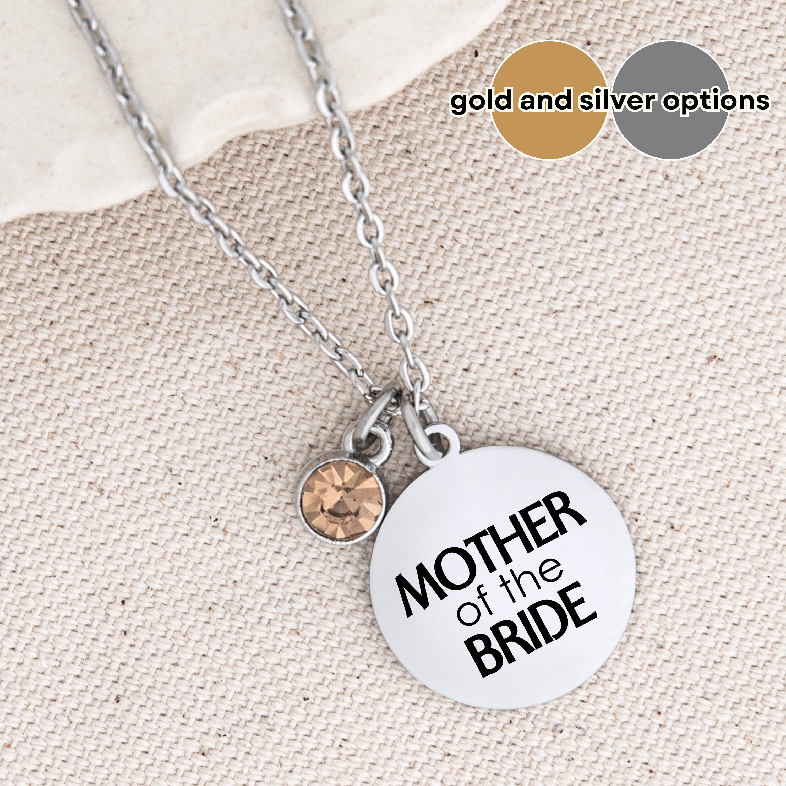 Mother of the Bride Necklace, Mother of the Bride Gift, MOB Necklace ...