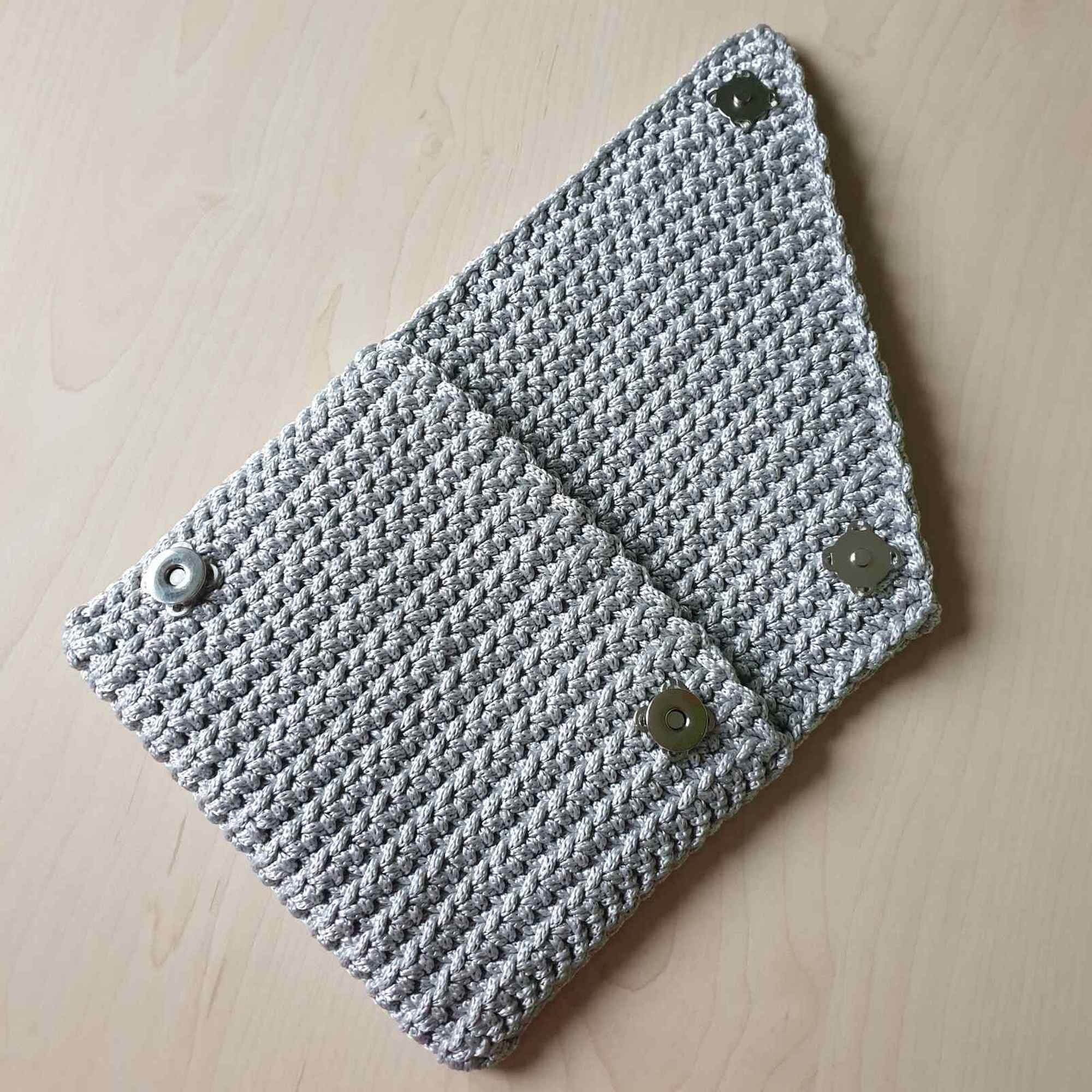 Stylish Crochet Pocket for Gadgets, Documents, Accessories - Etsy Canada