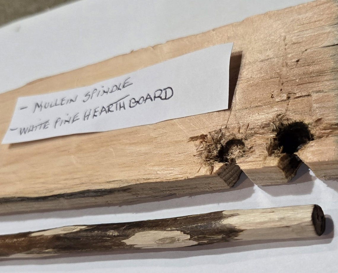 Hand Drill Fire Starting Kit - Etsy