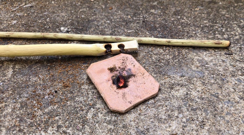 Hand Drill Fire Starting Kit - Etsy