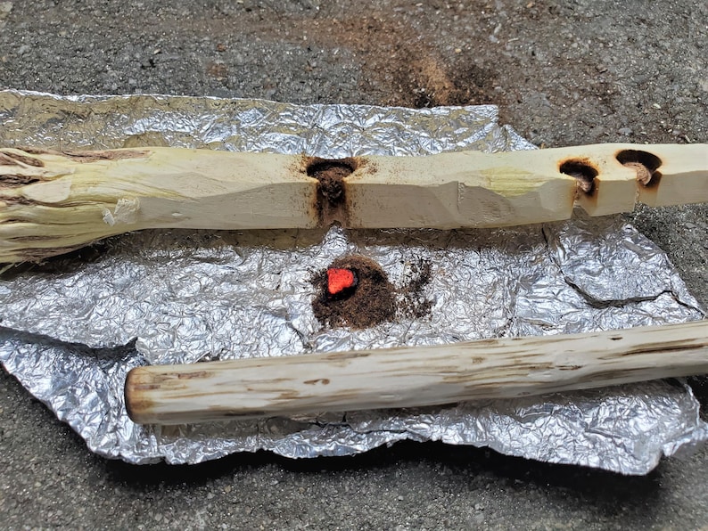 Hand Drill Fire Starting Kit - Etsy