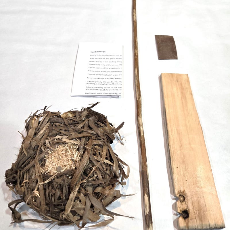 Hand Drill Bushcraft - Etsy