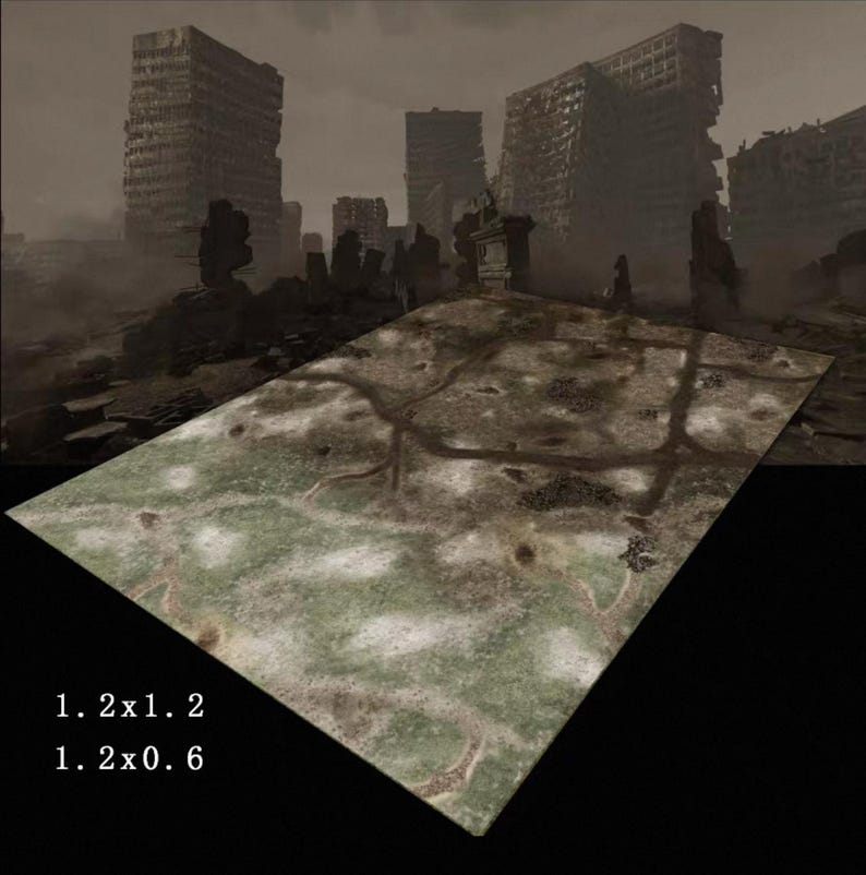 Warhammer 40K Terrain Battle Mats – Wargaming Playmats for Tabletop ...