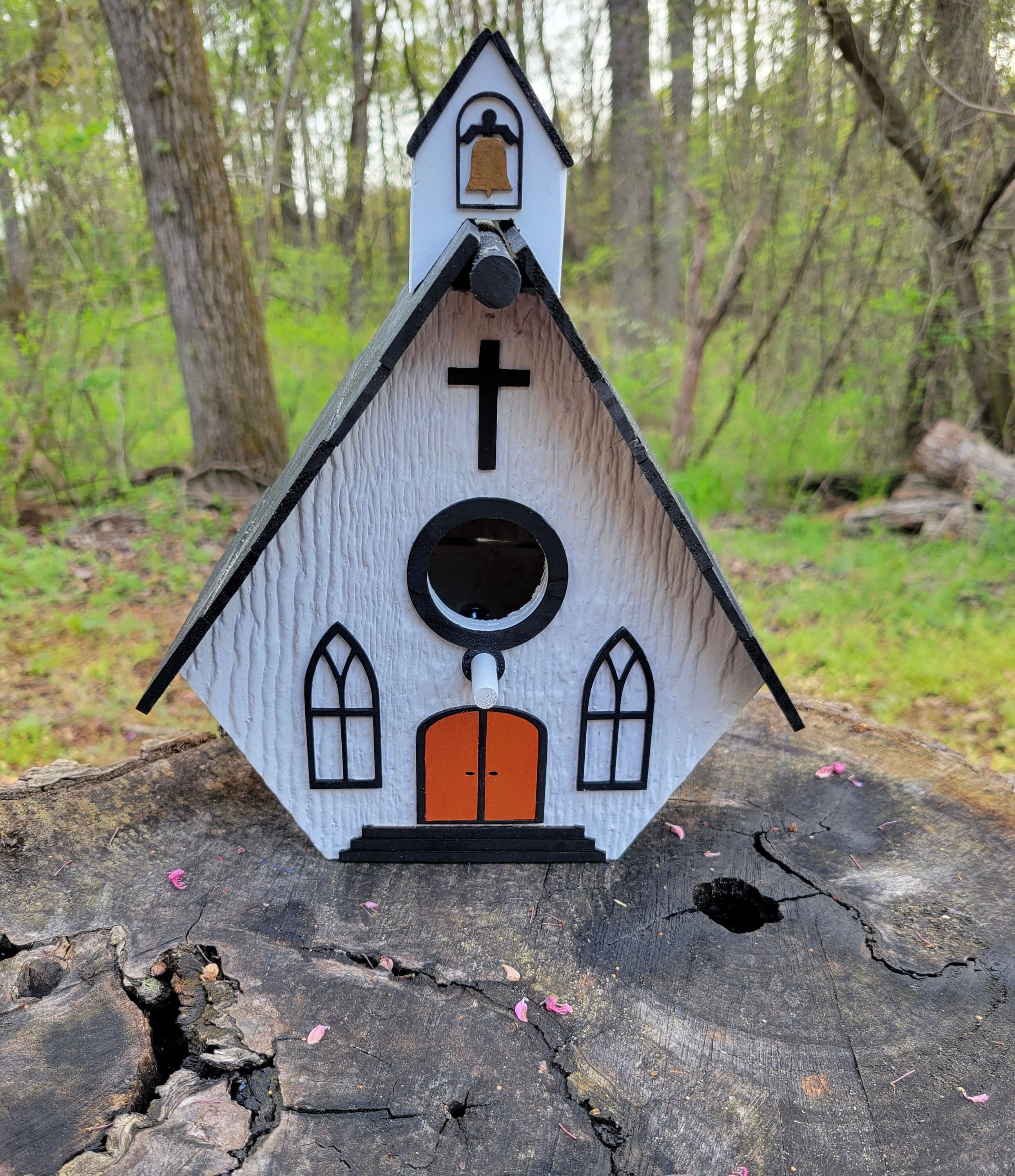 Custom Little Country Church Handmade Birdhouse - Etsy