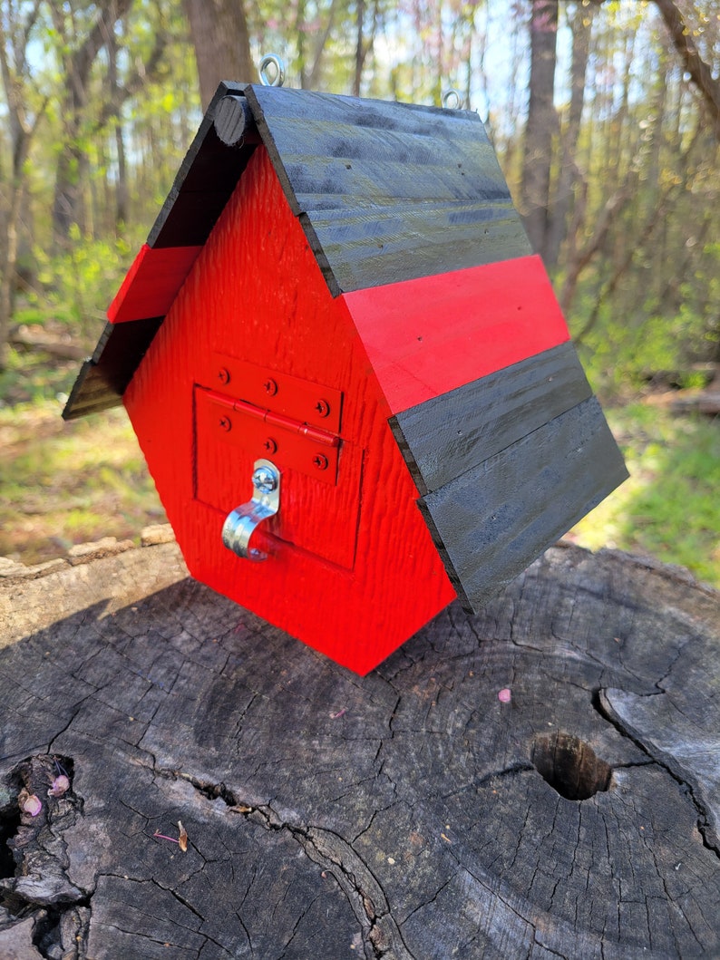Custom Firehouse Handmade Birdhouse - Etsy