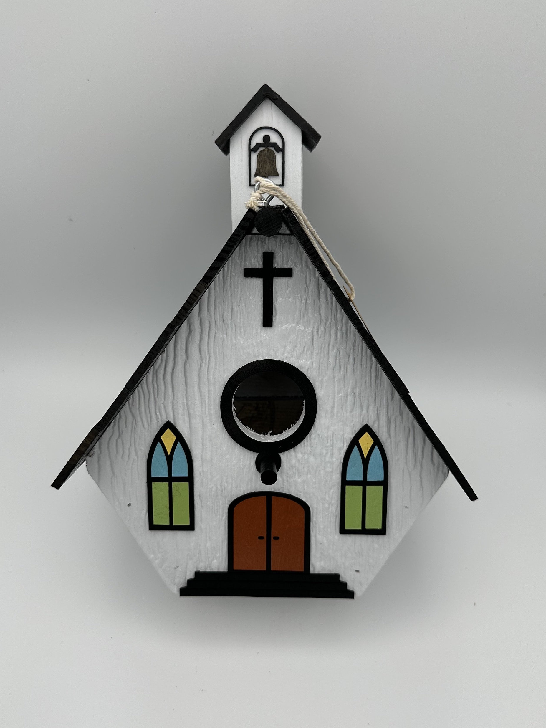 Custom Little Country Church Handmade Birdhouse - Etsy