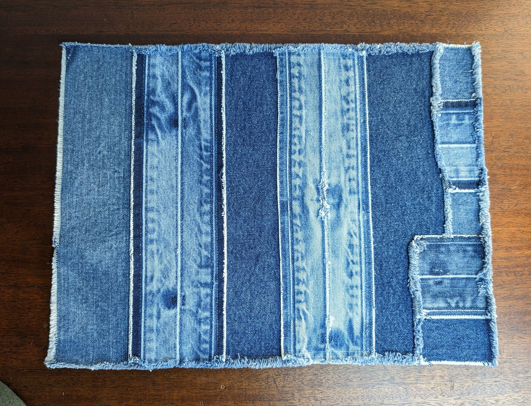 Denim Table Runner - Etsy