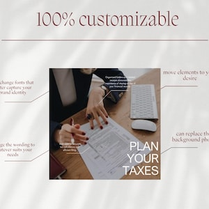 Tax Preparer Instagram Templates | Tax Preparation Flyers | Tax Prep ...