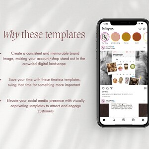 Content Creator Ios Core Instagram Post Templates for Influencers ...