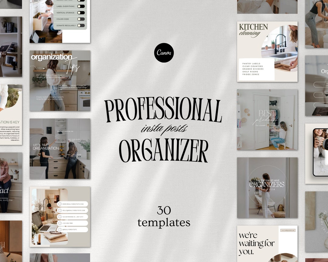 Luxury Organizer Instagram Posts, Organization Posts, Home Organizing ...