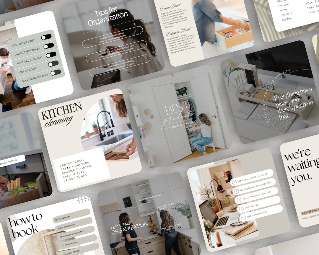 Luxury Organizer Instagram Posts, Organization Posts, Home Organizing ...