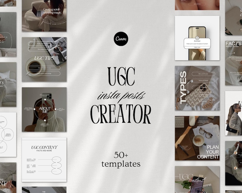 UGC Creator Instagram Templates UGC Content Creator Digital Marketing ...