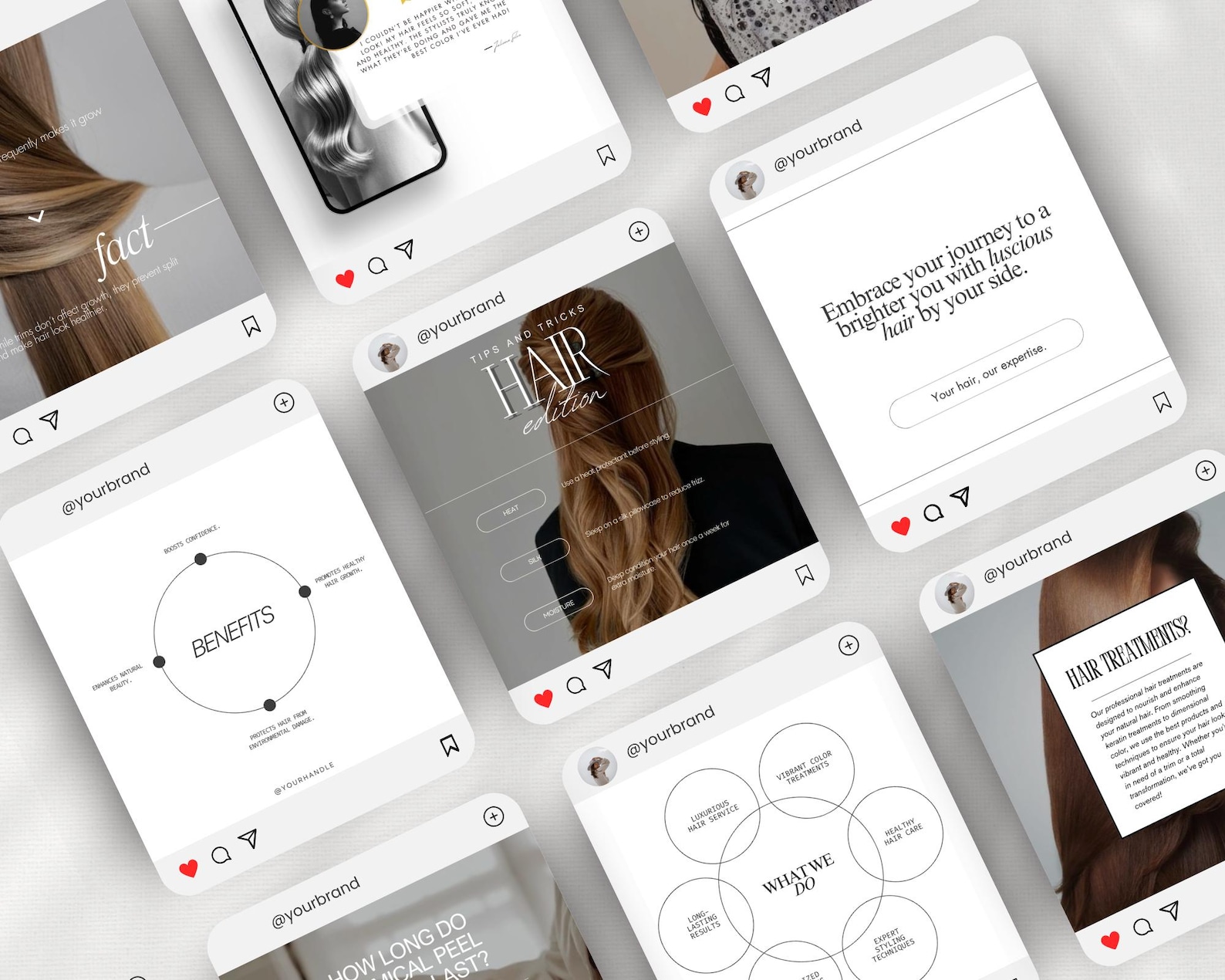 100+ Hairstylist Instagram Post Templates,hairstylist/hairdresser Posts ...