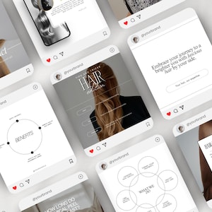 100+ Hairstylist Instagram Post Templates,hairstylist/hairdresser Posts ...