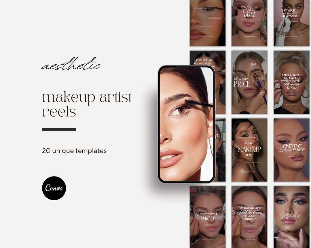 Makeup Artist Instagram Reels, Luxury MUA Video Reels, Makeup Instagram ...