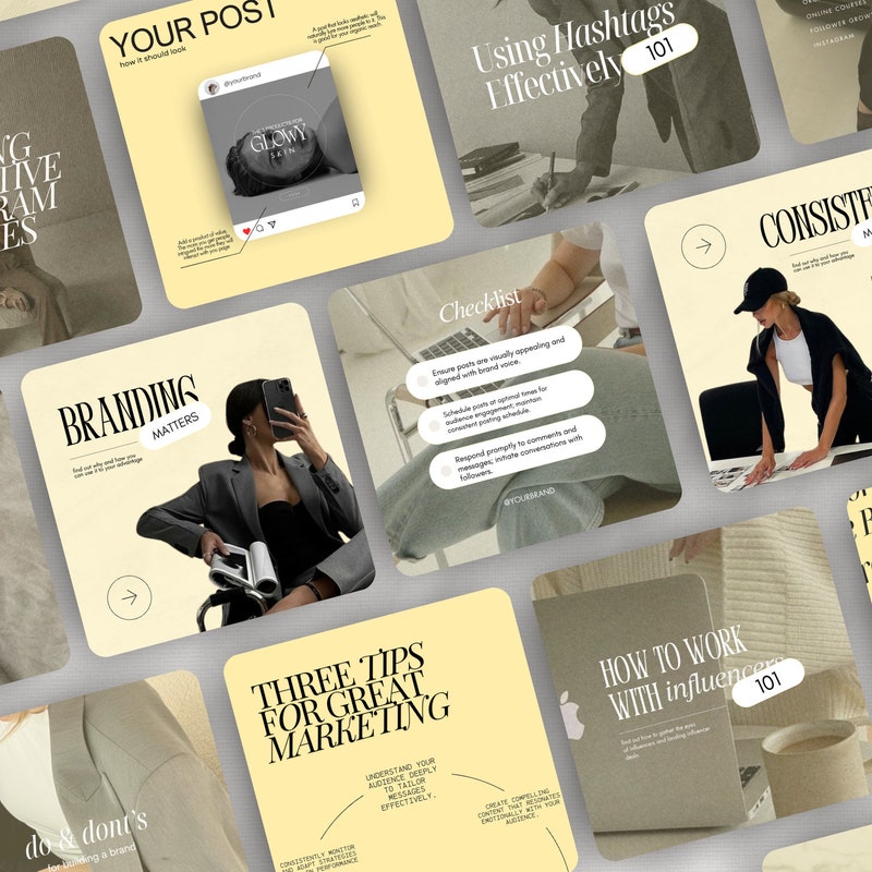 Yellow Instagram - Etsy