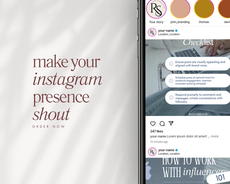 100 Blue Instagram Template, Digital Marketing Agency Templates Canva ...