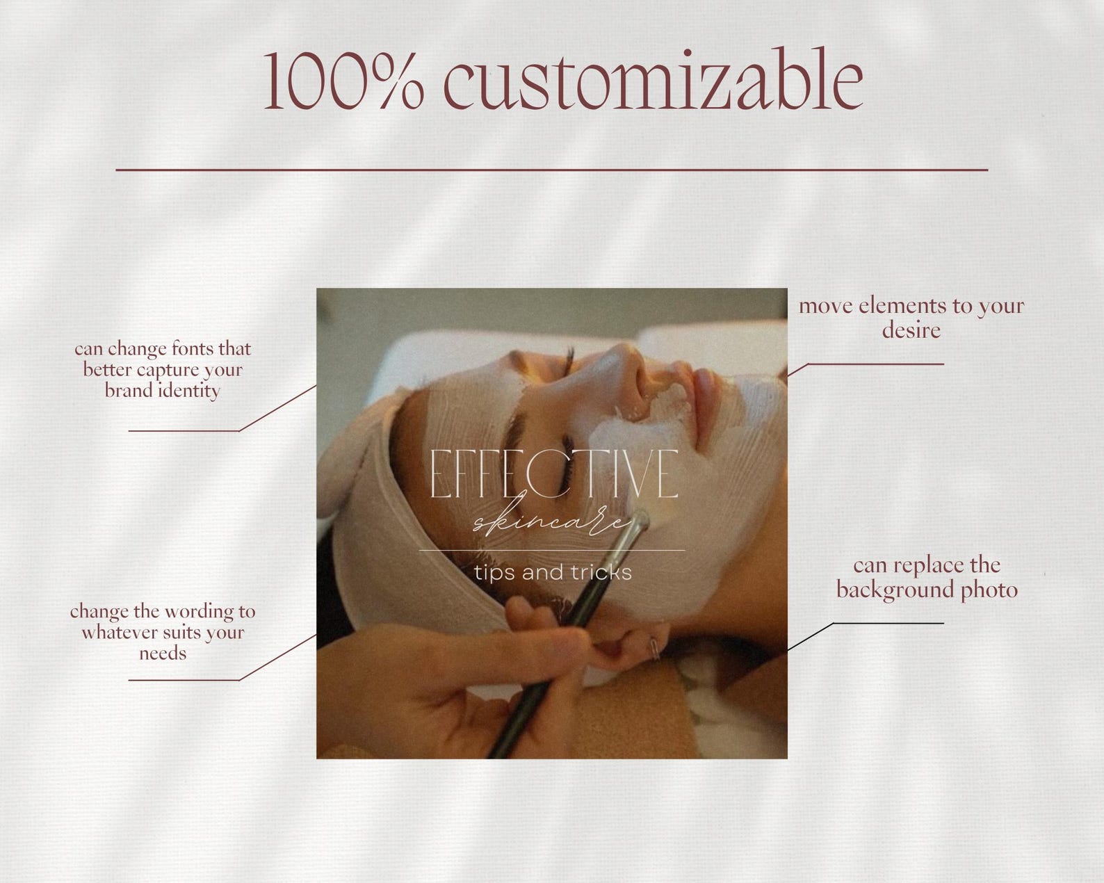 Hydrafacial Instagram Post Templates, Skincare & Esthetician Social ...