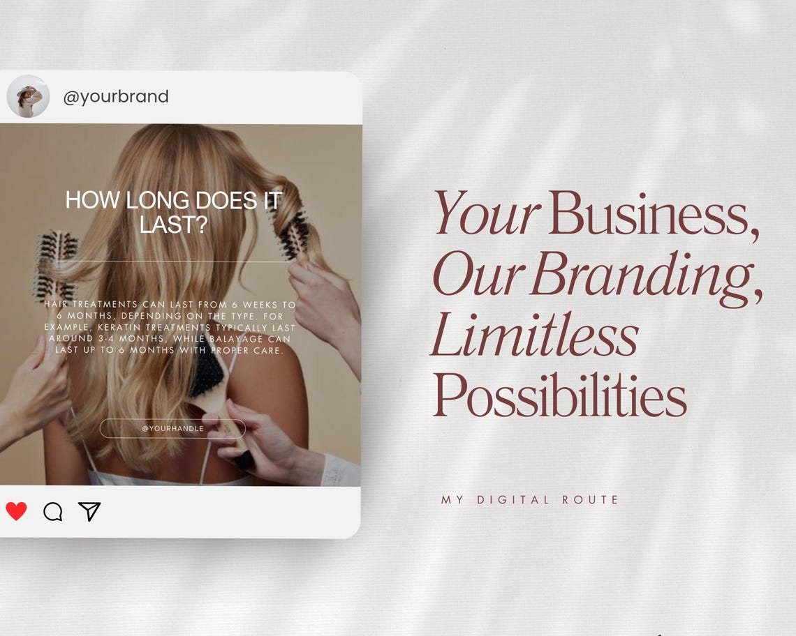 100+ Hairstylist Instagram Post Templates,hairstylist/hairdresser Posts ...