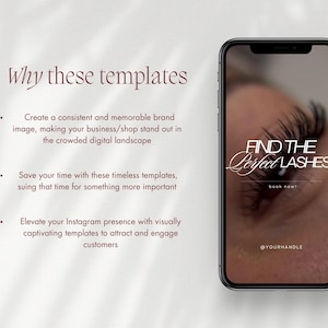Lash Tech Artist Instagram Video Reels, Luxury Lash Tech Artist ...