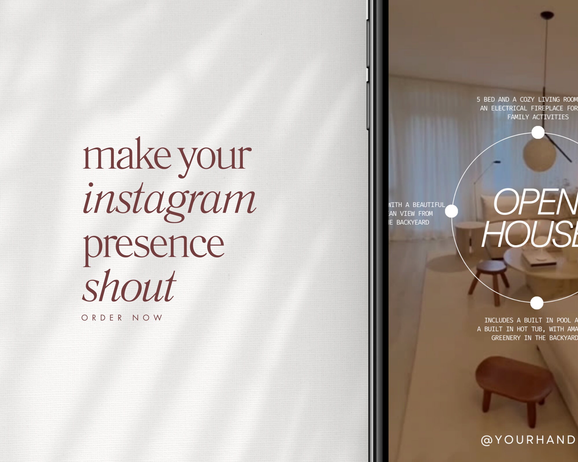 Faceless Luxury Real Estate Reels for Instagram,realtor Social Media ...