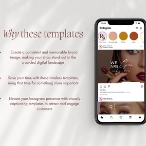 Makeup Artist Instagram Posts, Luxury MUA Templates, Makeup Instagram ...