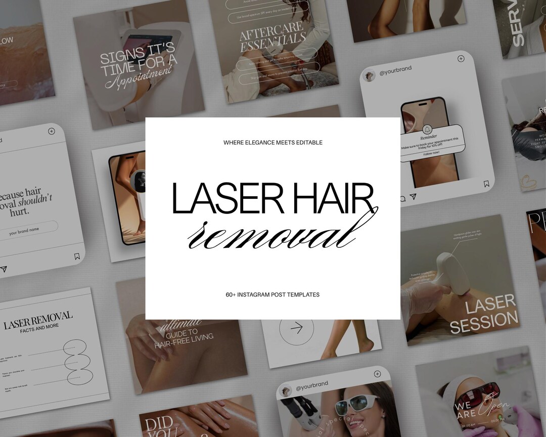 Laser Hair Removal Instagram Posts, Hair Laser Remover Social Media ...