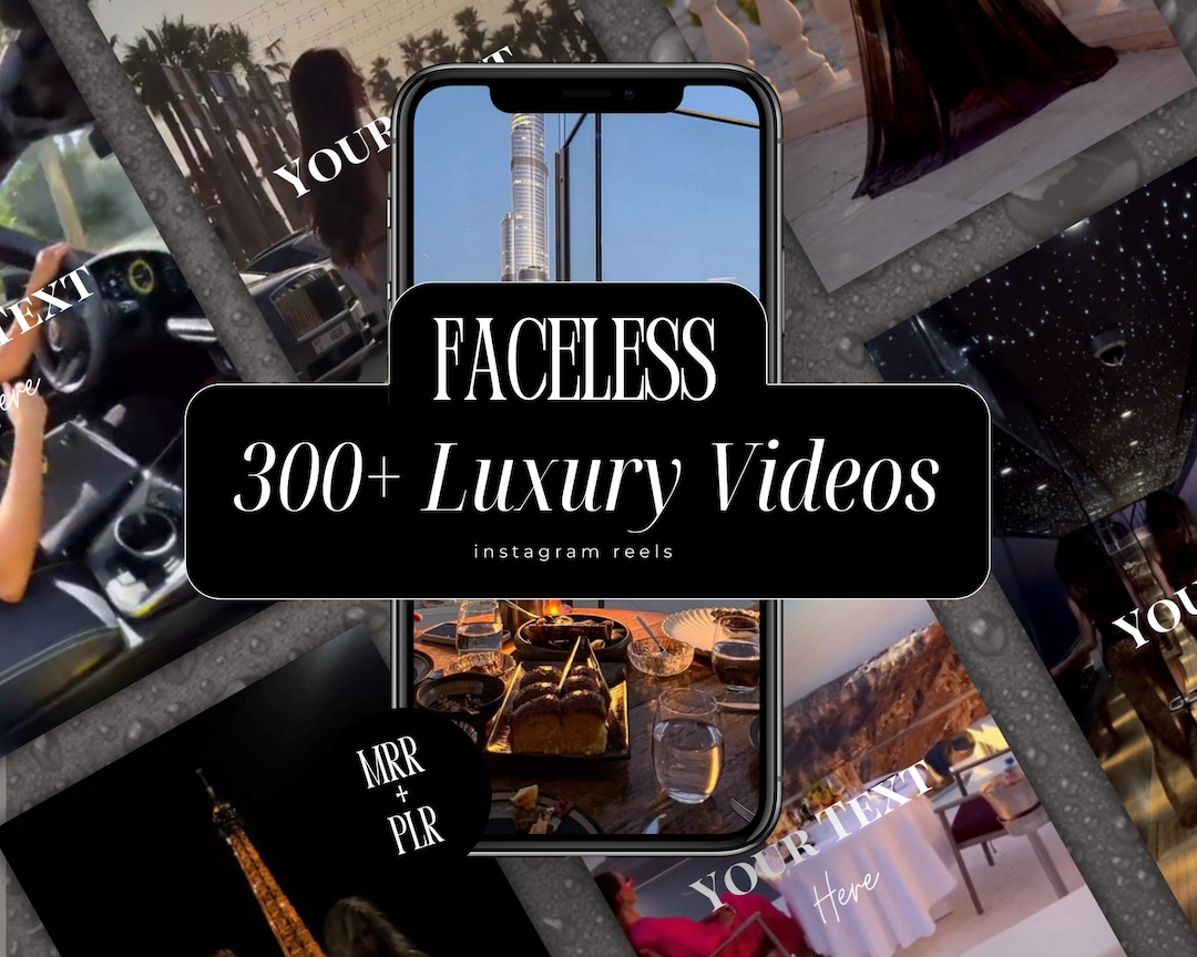 300+ Faceless Luxury Women Reels, Rich Lifestyle Reels for Women, Luxe ...