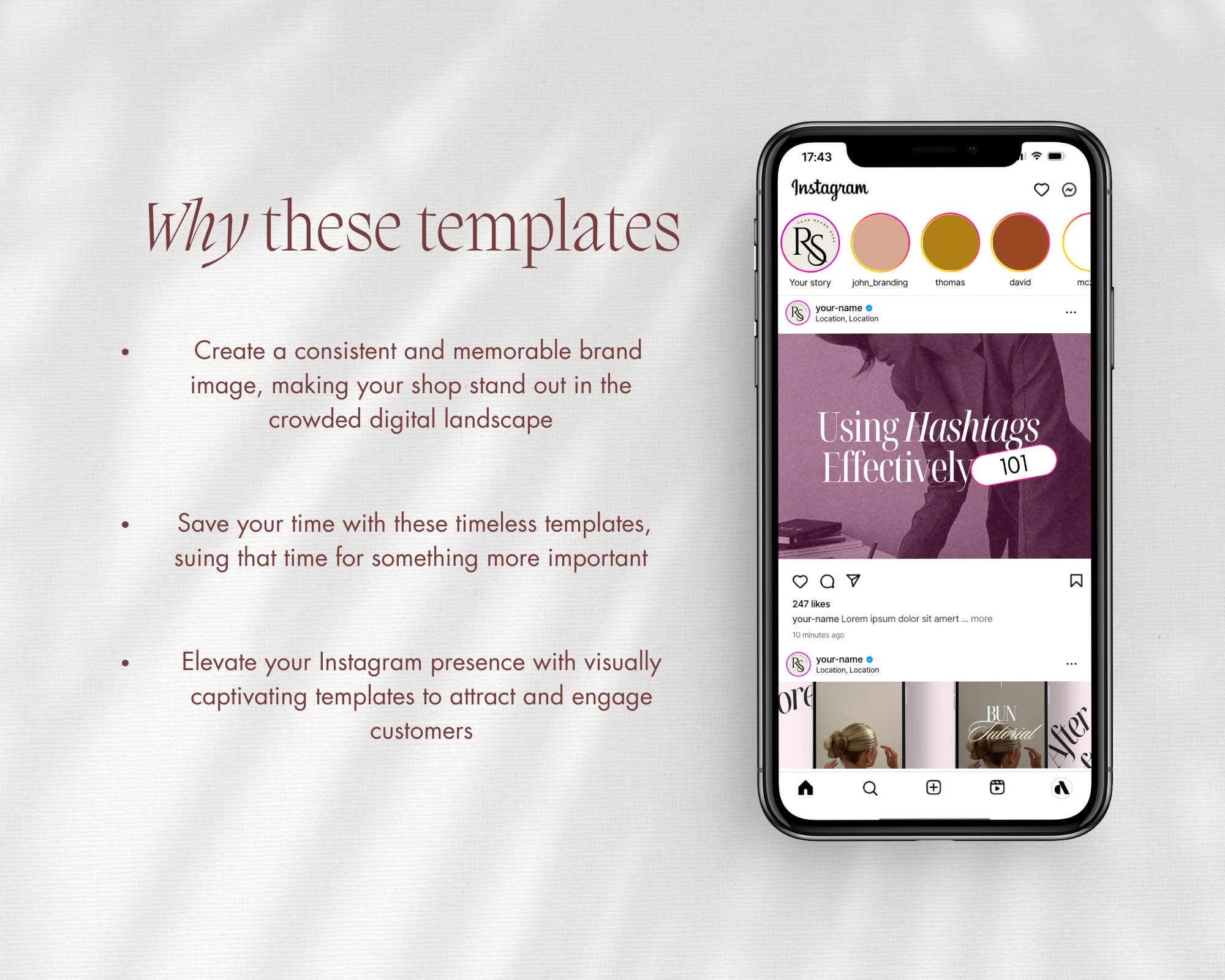 Pink Instagram Template, Digital Marketing Agency Templates Canva Posts ...
