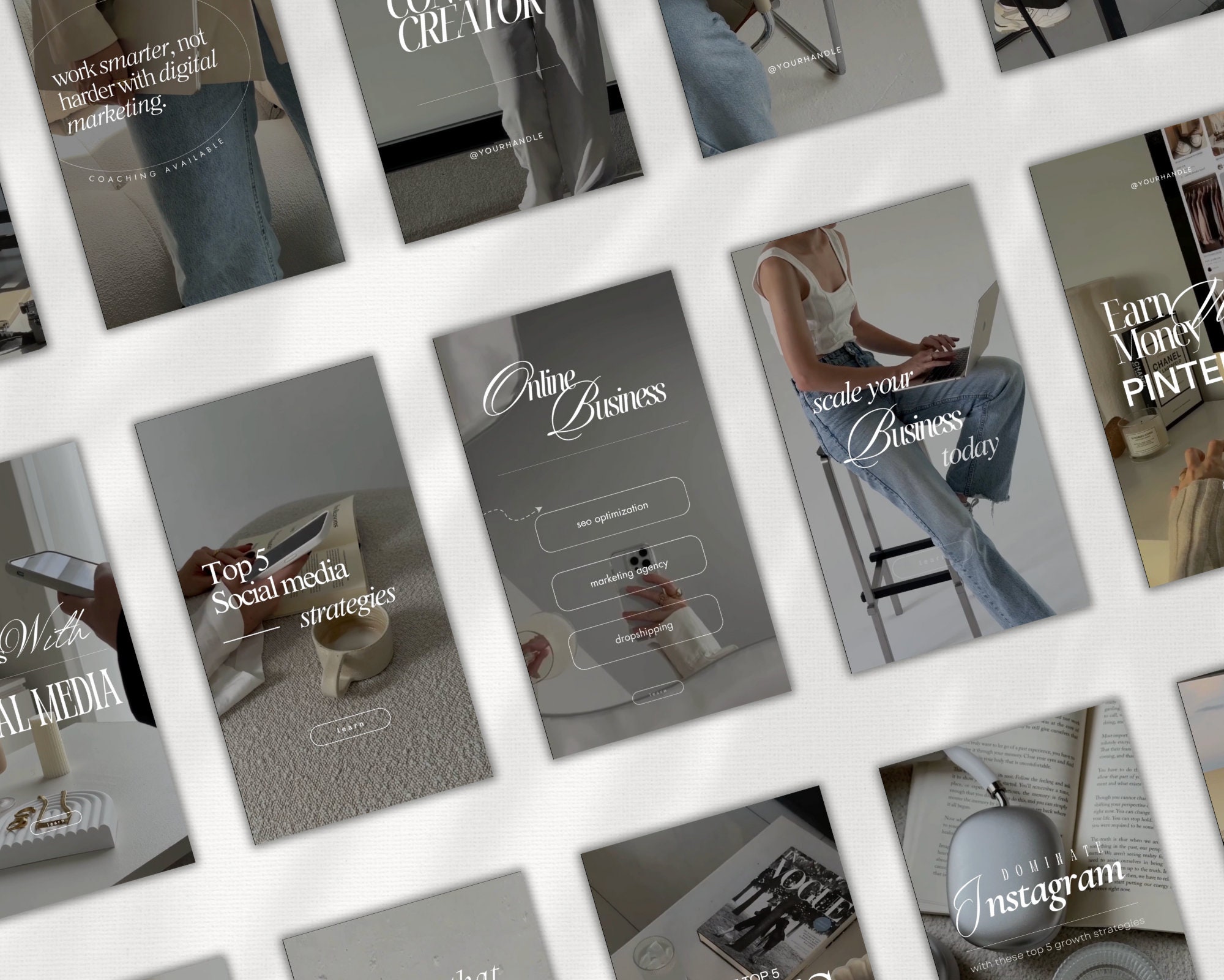 Faceless Reels for Digital Marketing Coaches, Coach Instagram Video ...