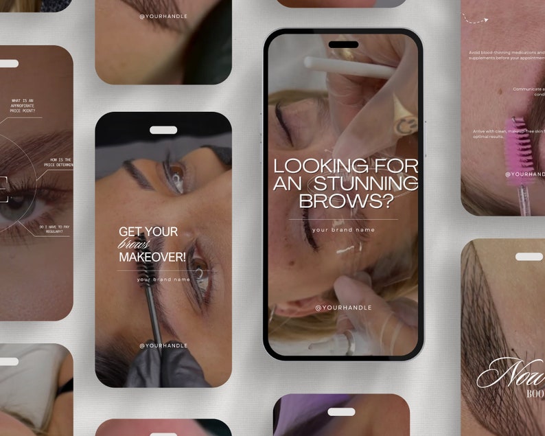Microblading PMU Brows Instagram Reels, Permanent Makeup Artist, PMU ...