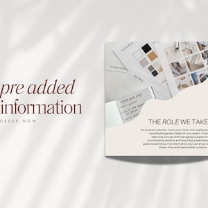 Editable Event Planner Instagram Post Templates, Event Planner Social ...