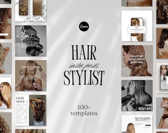 100+ Hairstylist Instagram Post Templates,hairstylist/hairdresser Posts ...