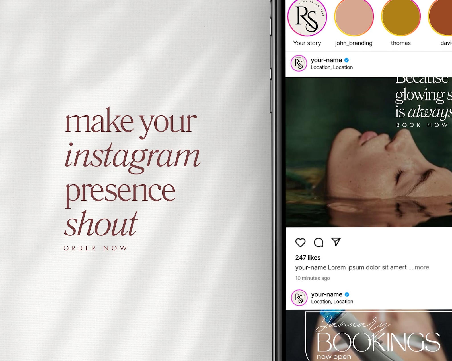 Hydrafacial Instagram Post Templates, Skincare & Esthetician Social ...