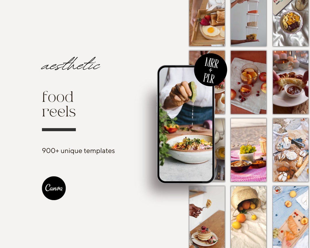 Faceless Food Reels, Nutrition Health Food Reels With Master Resell ...