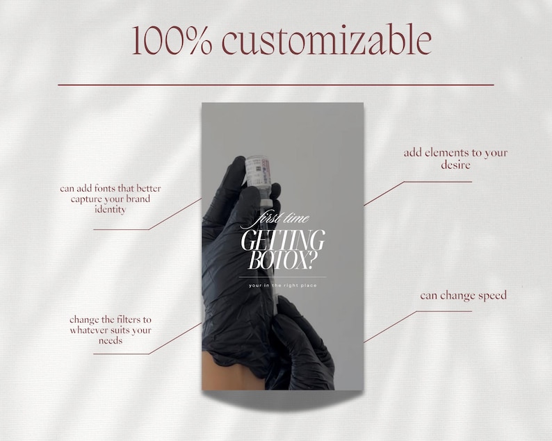 Lip Filler & Botox Instagram Reels, Before and After Reels, Medspa ...