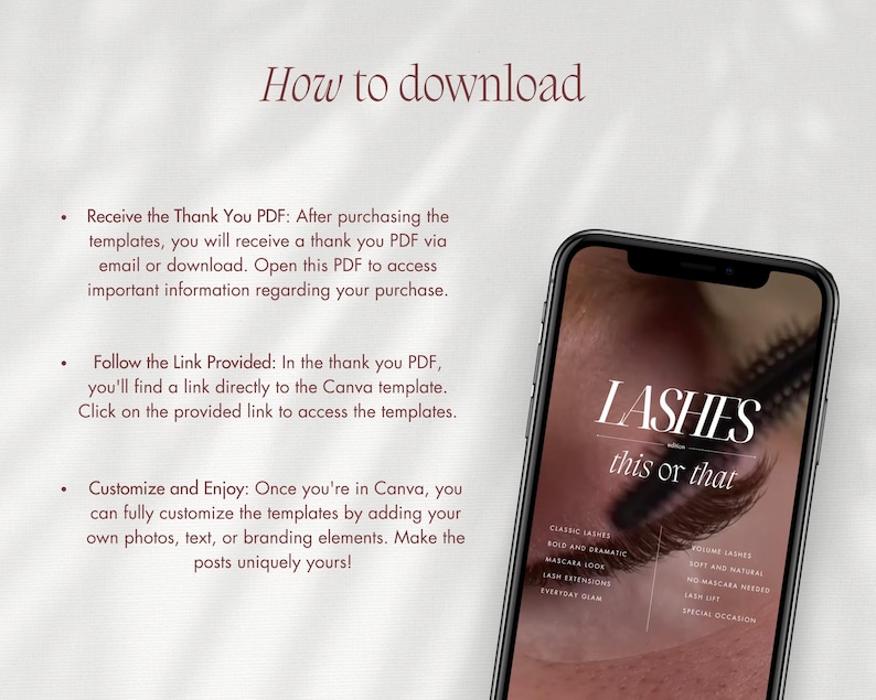 Lash Tech Artist Instagram Video Reels, Luxury Lash Tech Artist ...