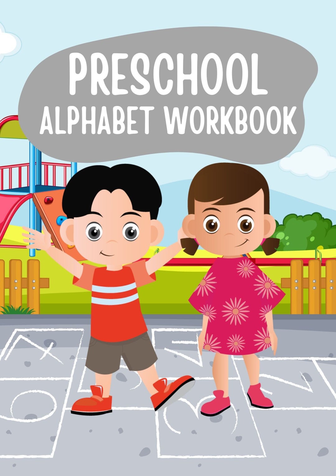 Preschool Alphabet Workbook A-Z - Etsy