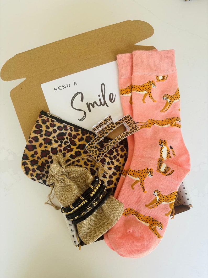 Leopard Print Gift Box. Gift for Leopard Print Lover. Animal Print Gift ...