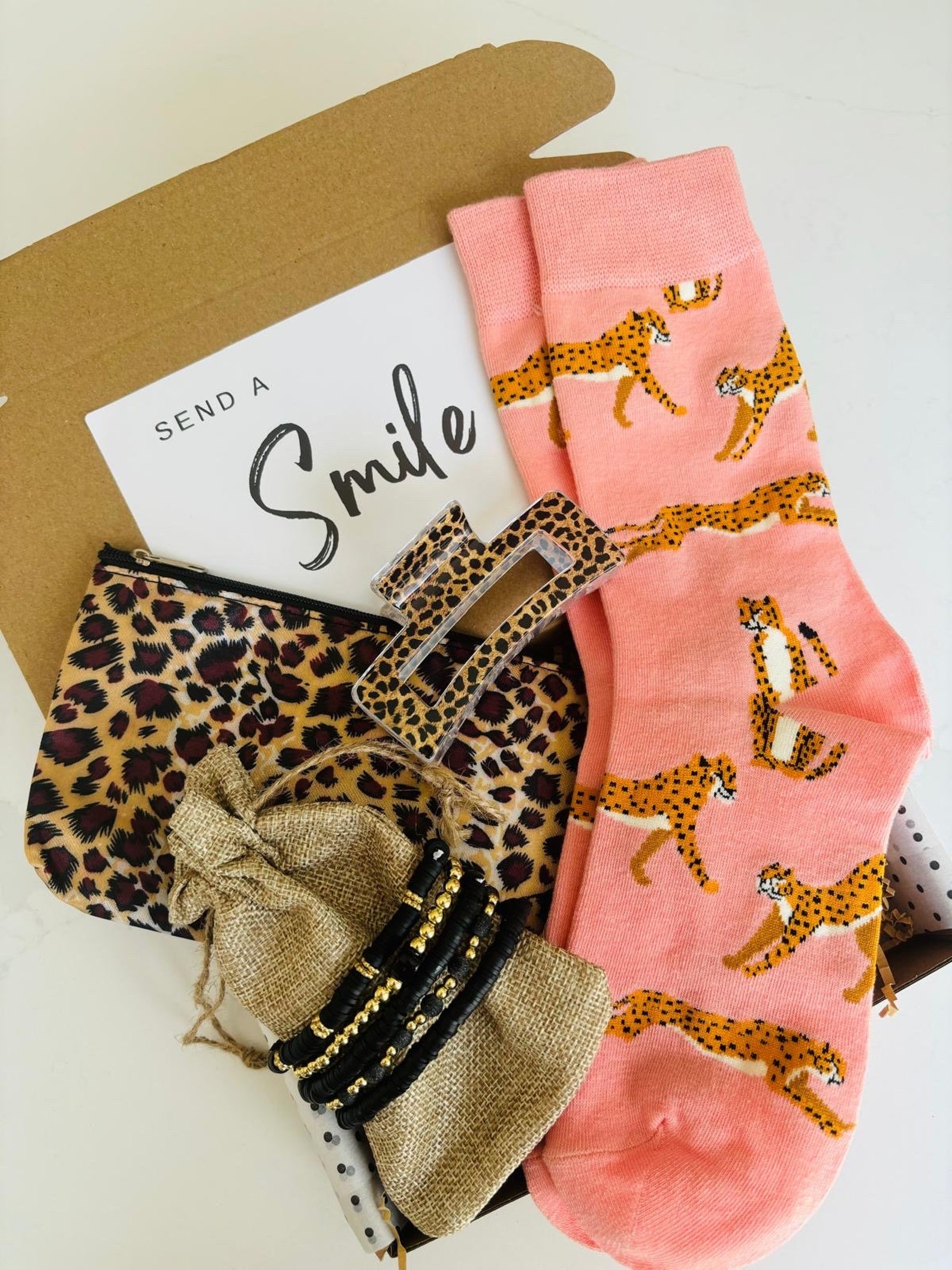 Leopard Print Gift Box. Gift for Leopard Print Lover. Animal Print Gift ...