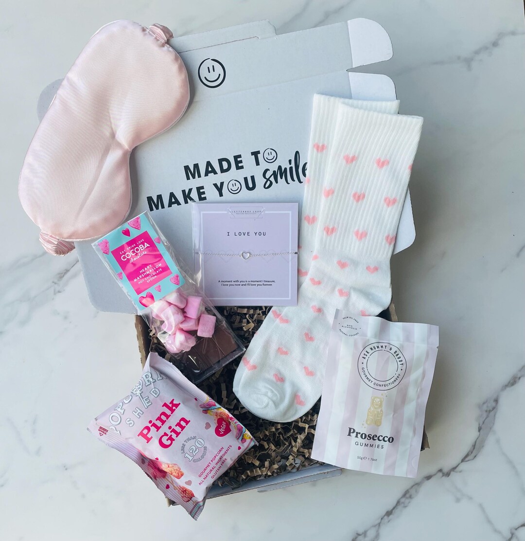 Pamper Gift Box for Her Birthday Relax Pamper Hamper Self Care Package ...
