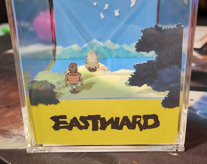 Eastward - 3d Cube Diorama - Video Game Diorama - Etsy