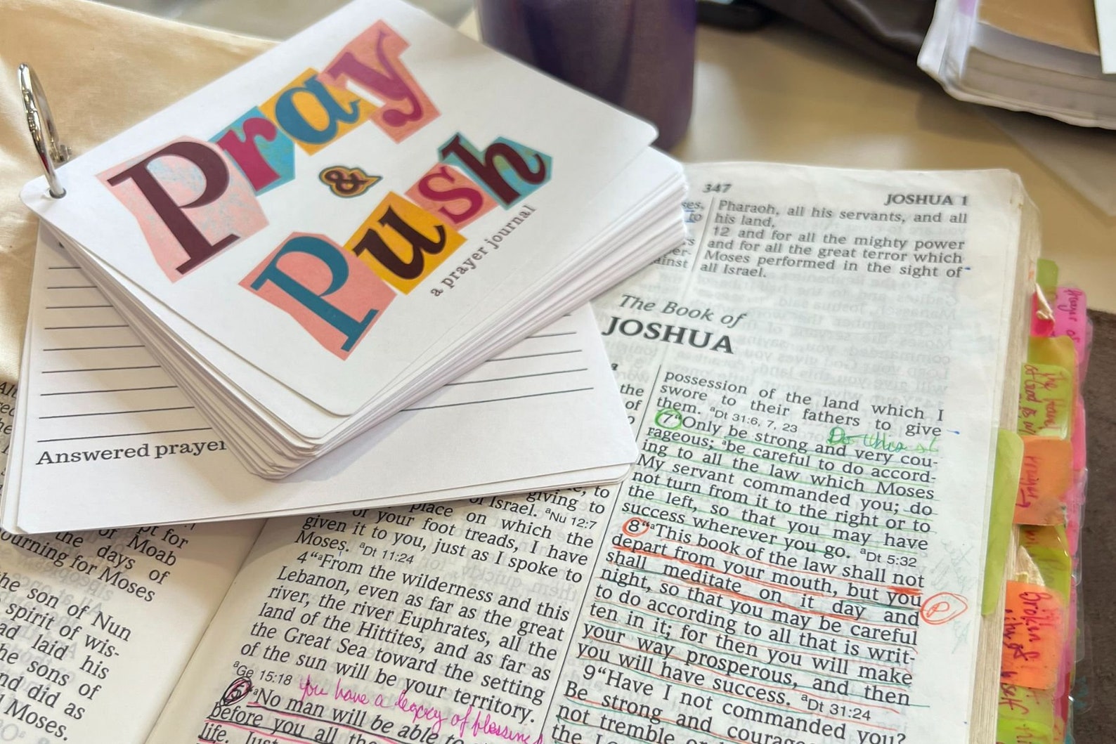 Pray and Push Prayer Journal - Etsy