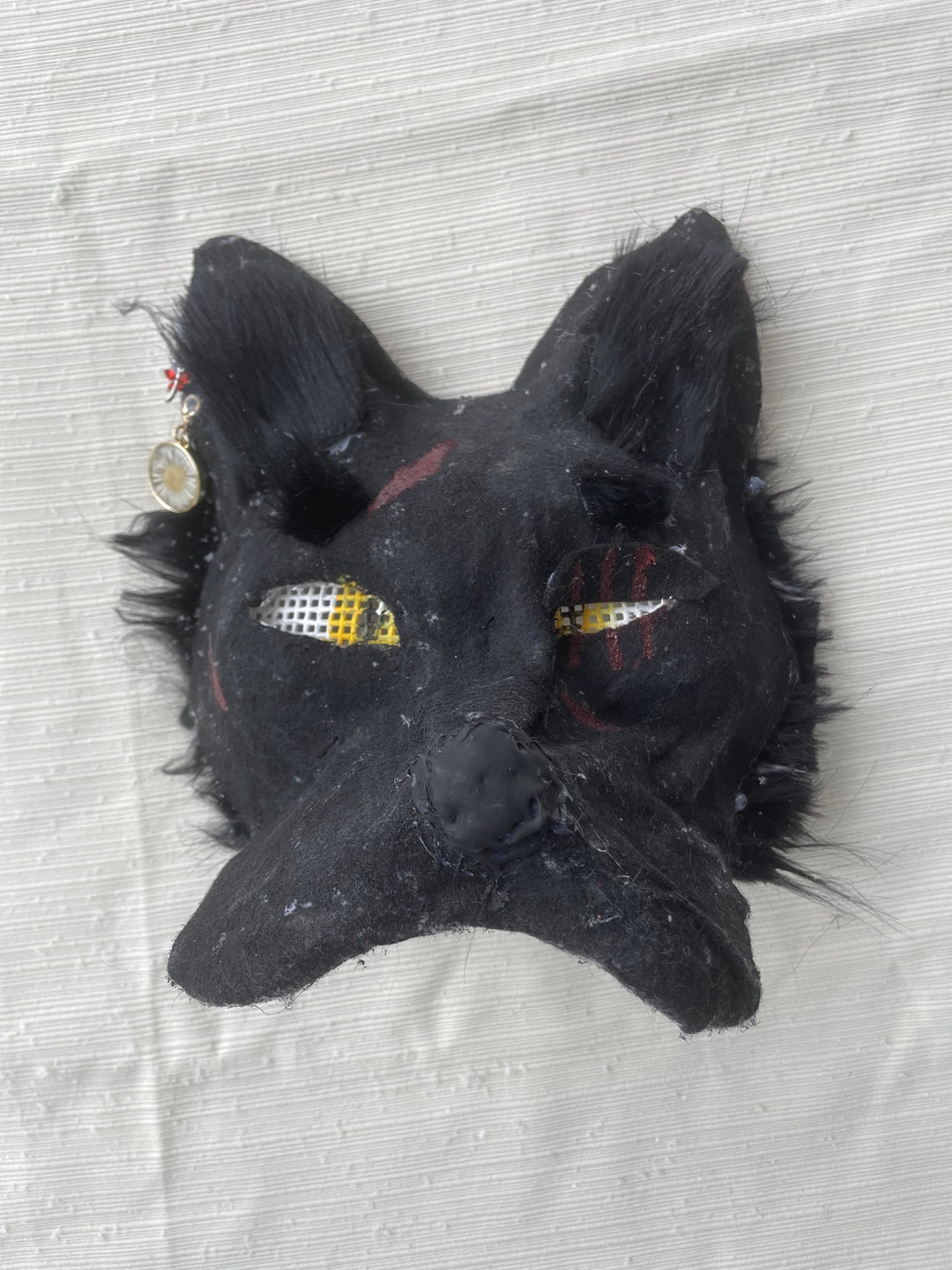 Black Wolf Mask Therian, Therianthropy, Lupus, Spirit Animal - Etsy
